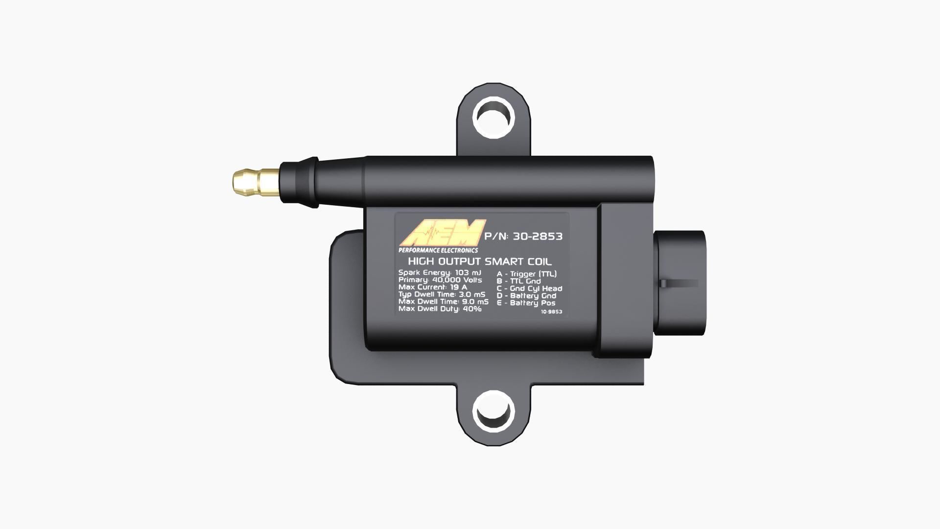 3D model AEM High Output Smart Coil VR / AR / low-poly | CGTrader