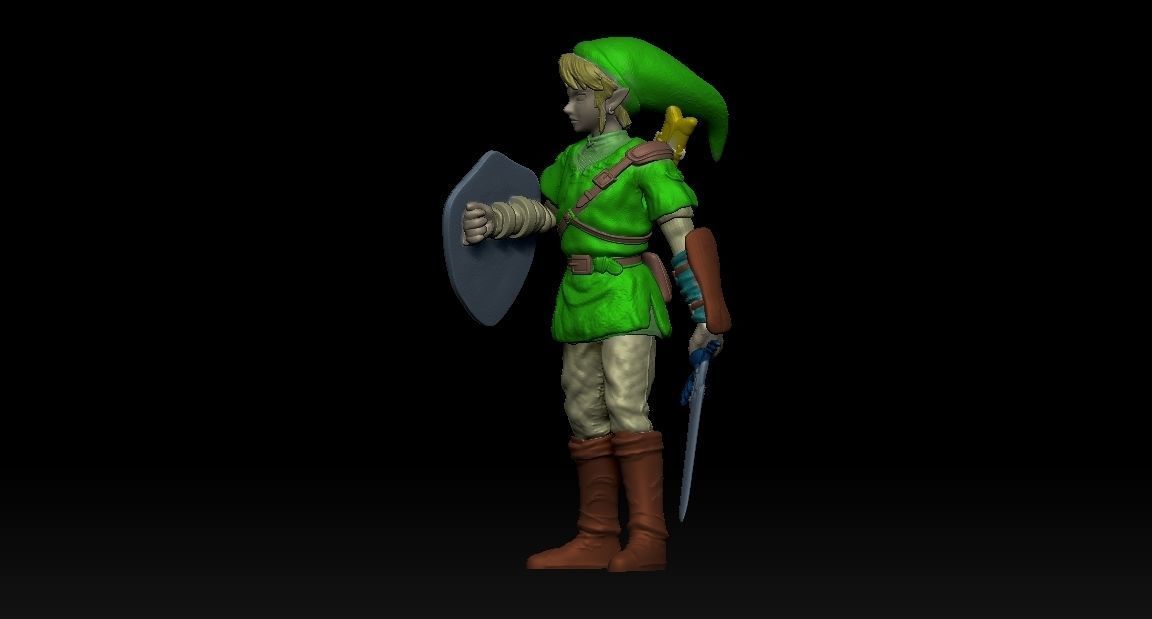 Zelda ready to 3d print 3D model | CGTrader