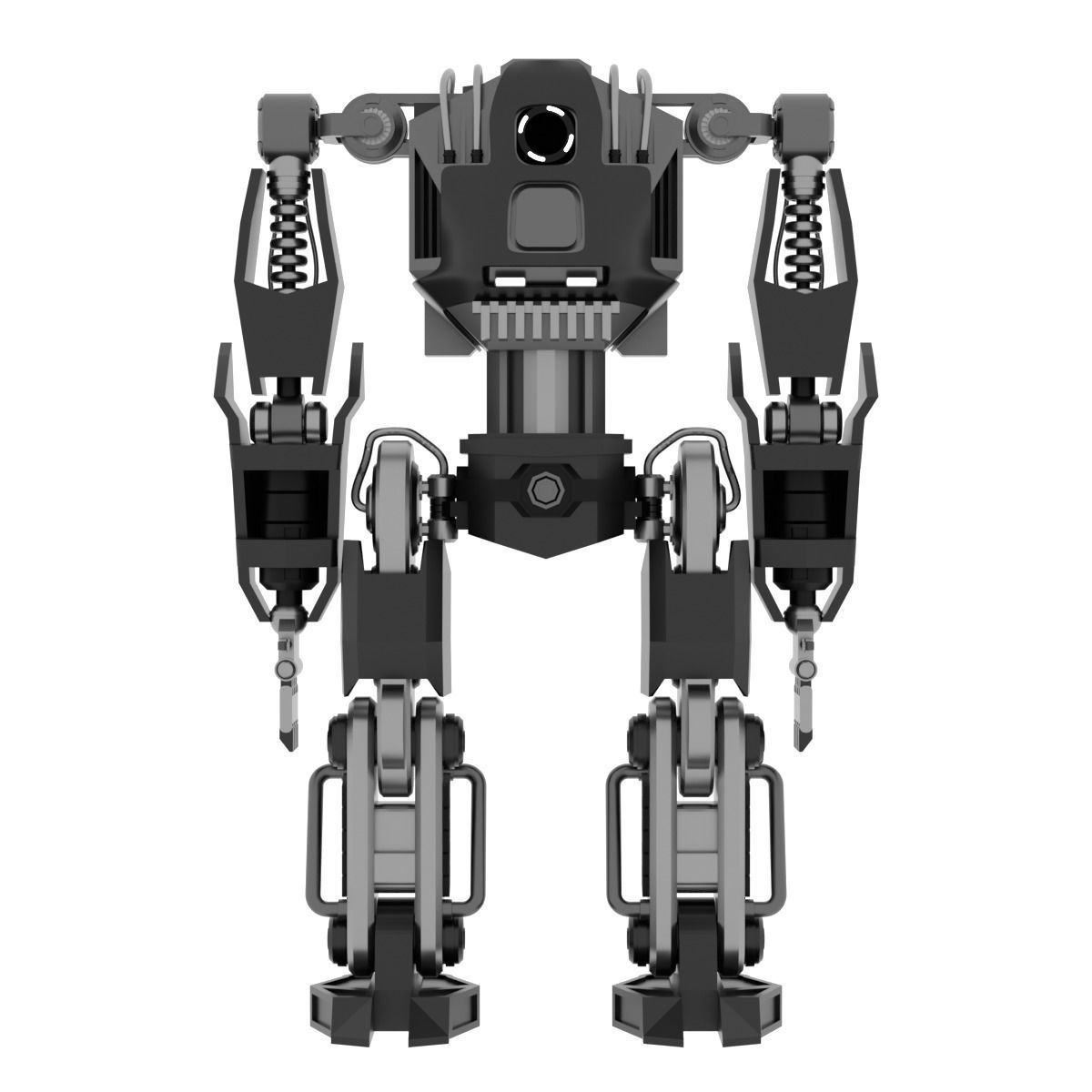 Mech Robot 3D model rigged | CGTrader