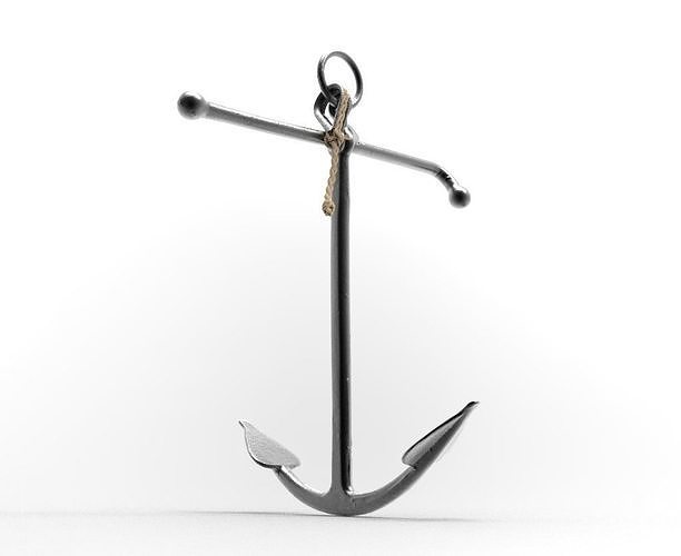 Anchor 3D model | CGTrader