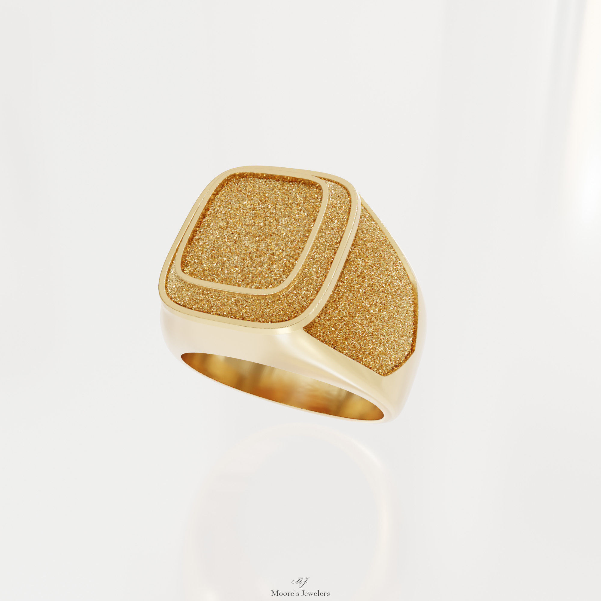 Textured or Smooth Class Ring 3d Model 3D model 3D printable | CGTrader