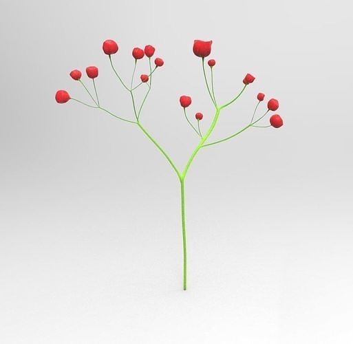 Flower 3D model | CGTrader