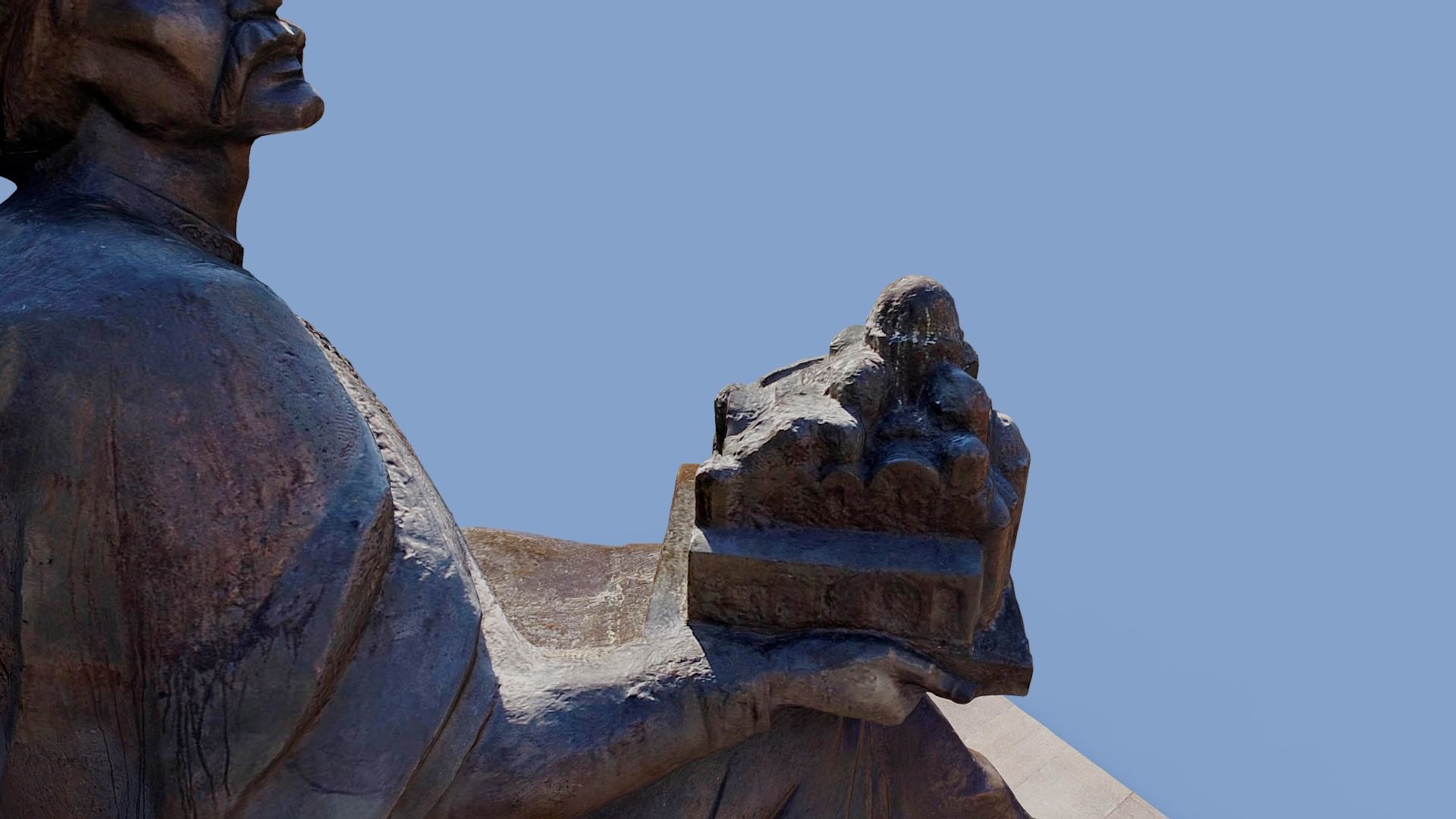 3D Monument - Yaroslav The Wise - Kyiv Ukraine - usdz gltf obj 3D model | CGTrader