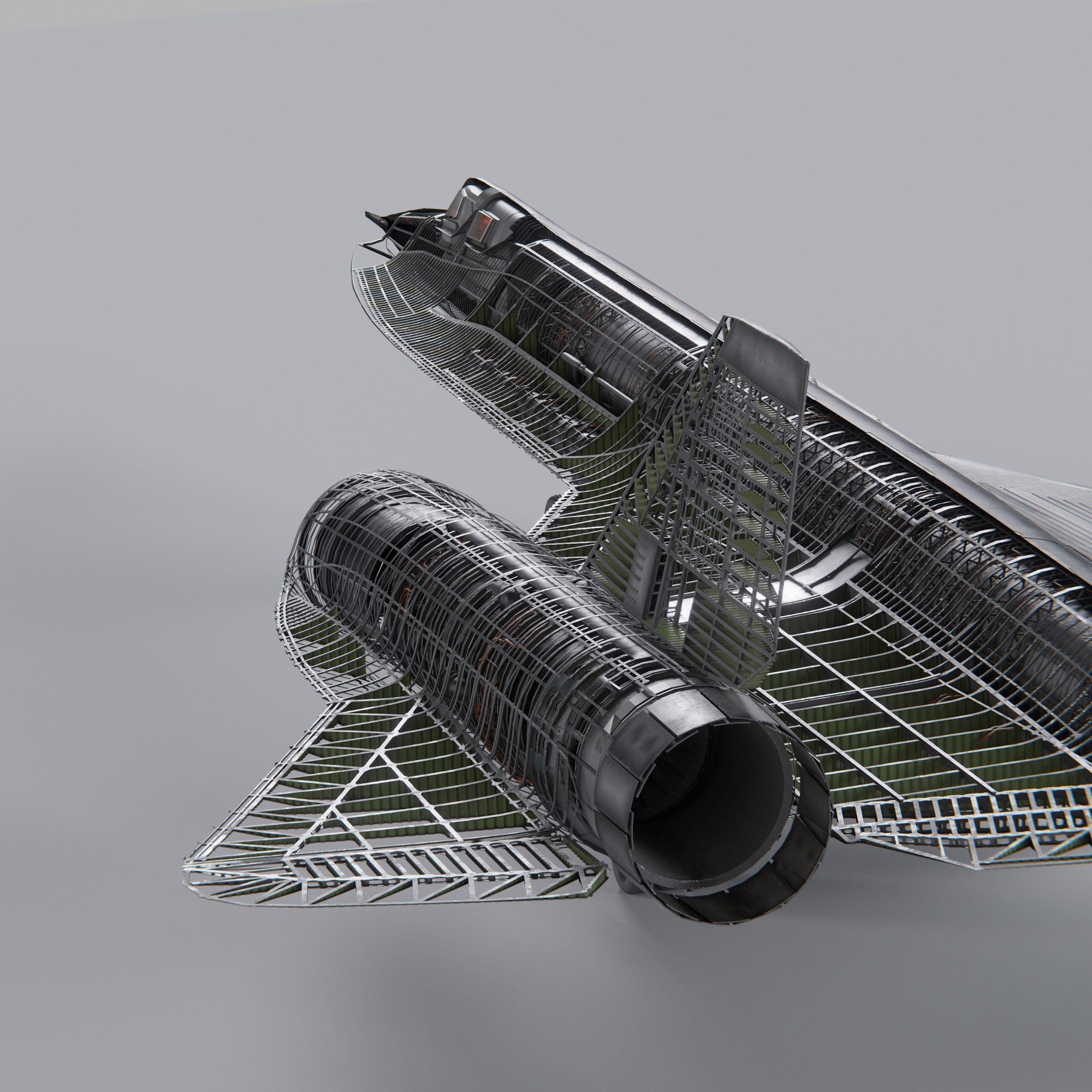 Lockheed Sr 71 Blackbird 3D model | CGTrader