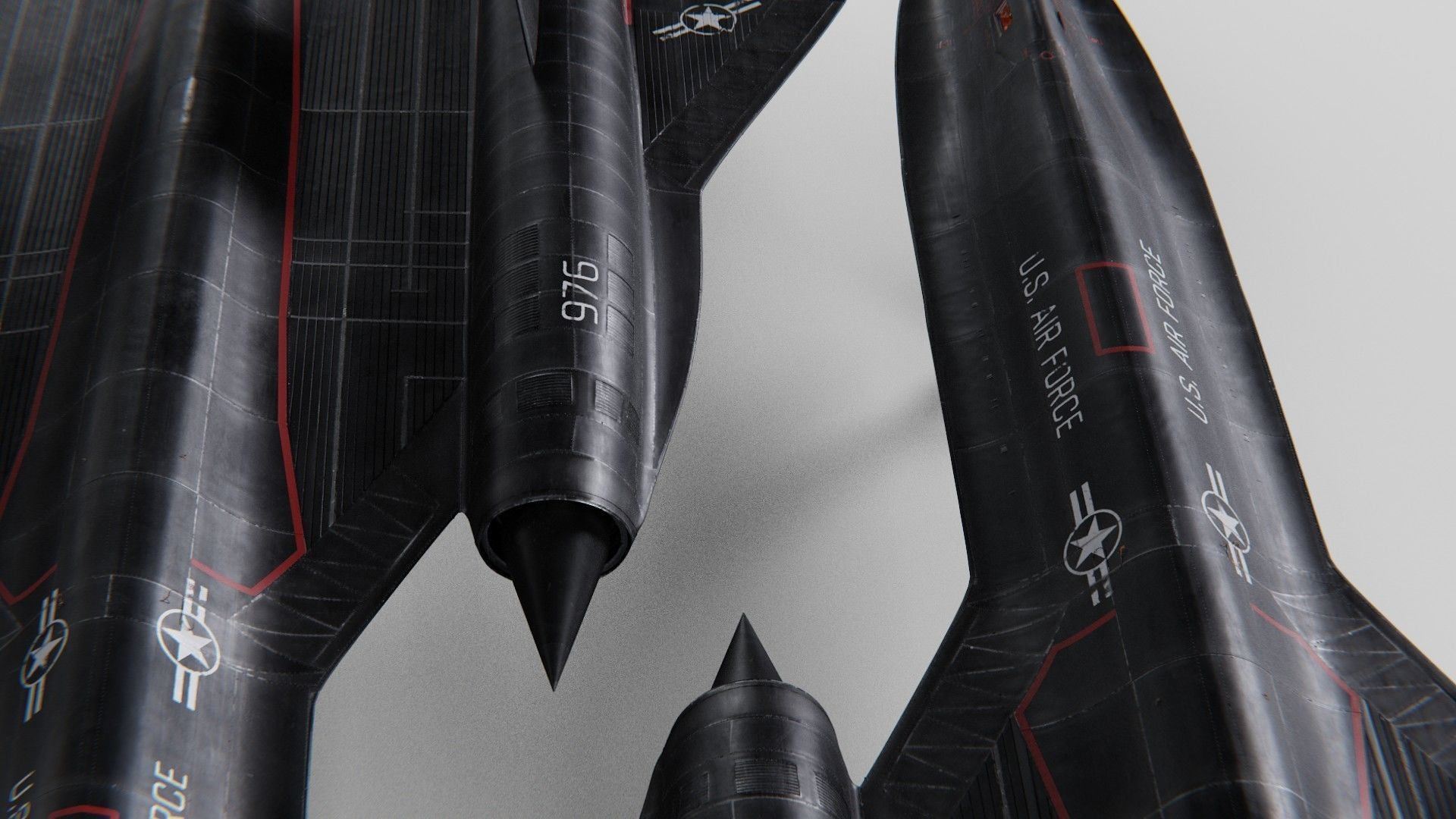 Lockheed Sr 71 Blackbird 3D model | CGTrader