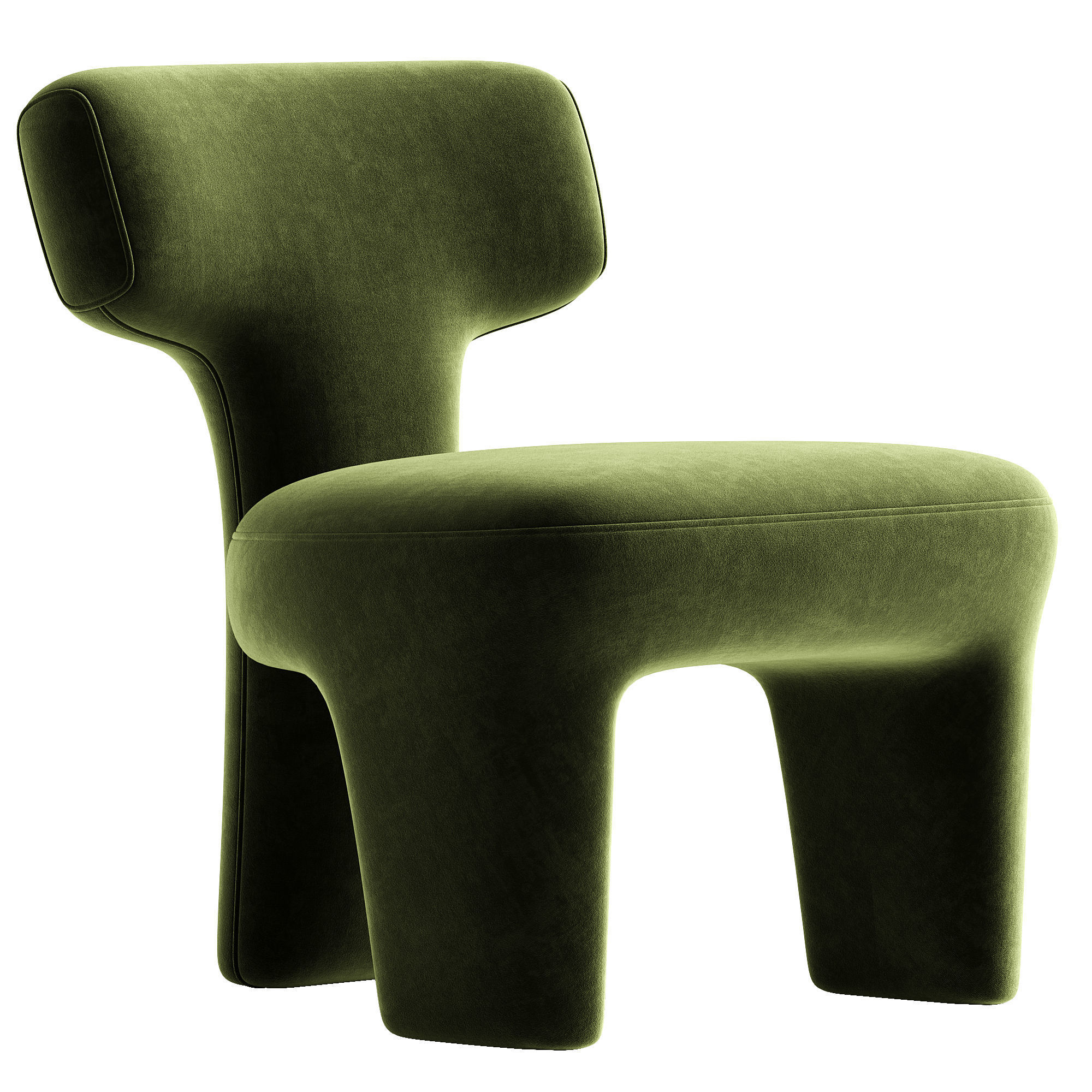 Litho Slipper chair 3D model | CGTrader