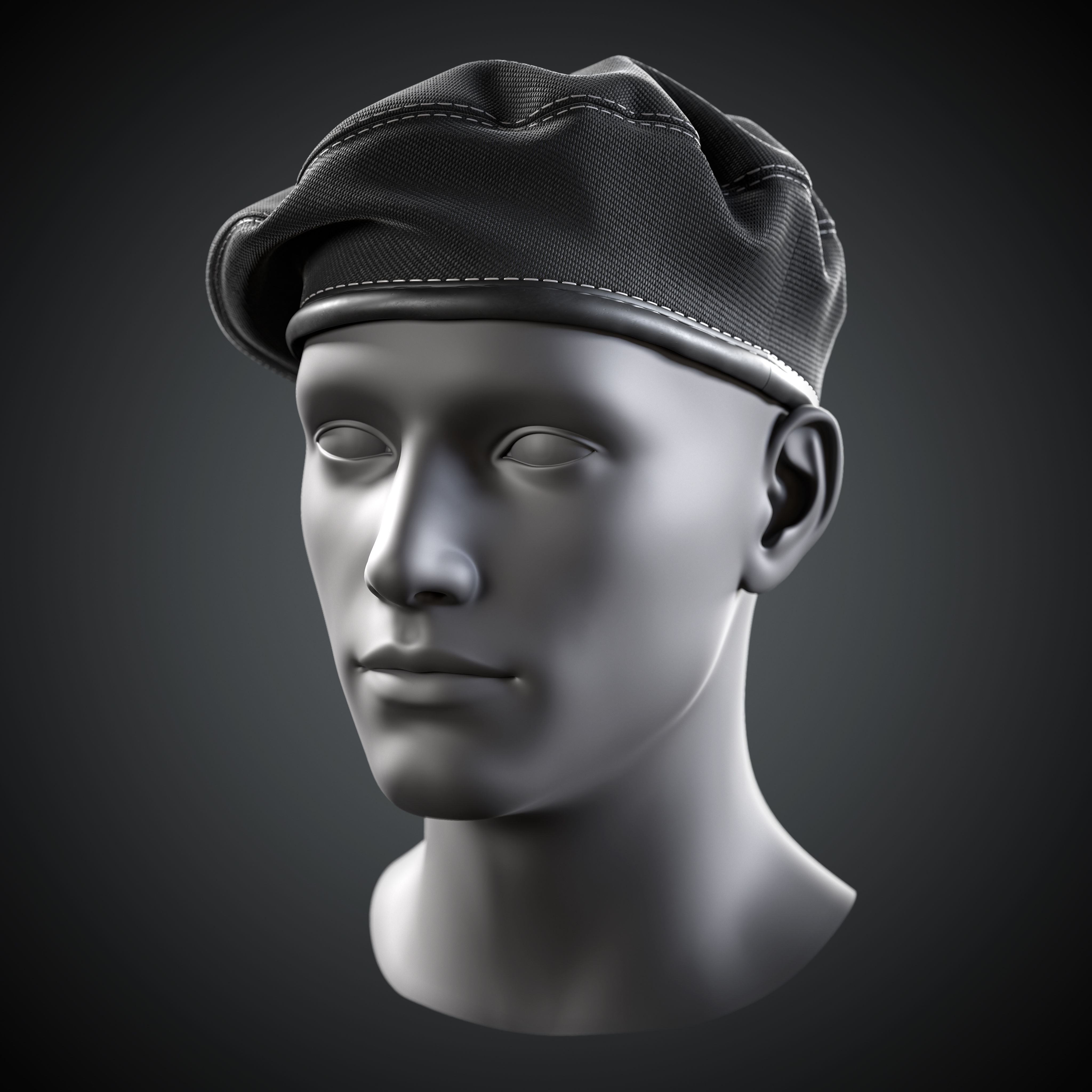 3D model Beret - 3D model VR / AR / low-poly | CGTrader