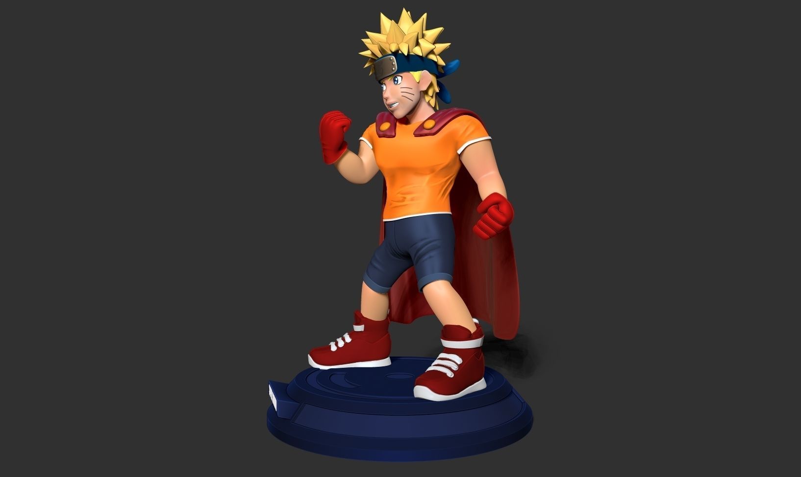 Super Naruto 3D model 3D printable | CGTrader