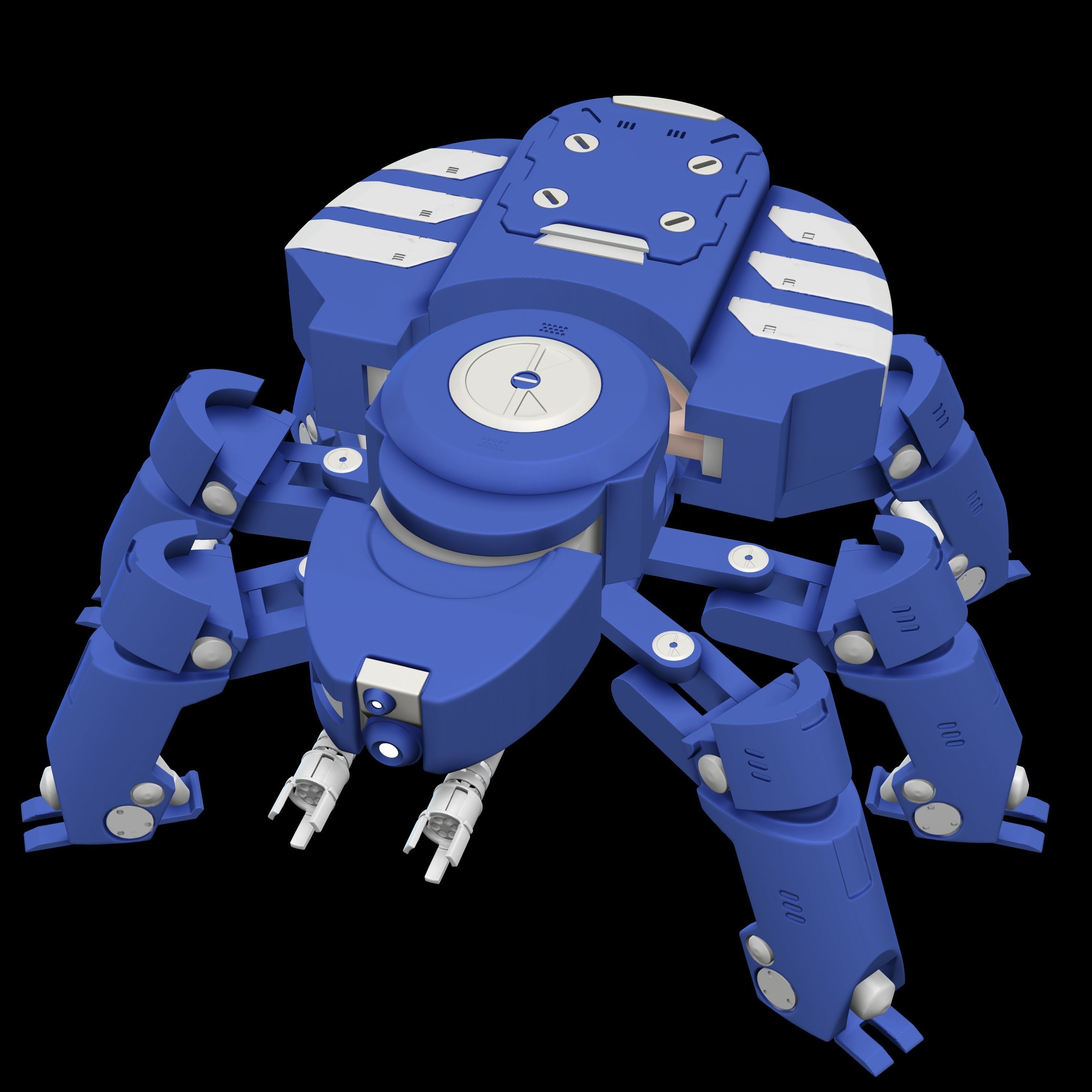 Ghost in the Shell Tachikoma Military Spider Tank 3D model | CGTrader