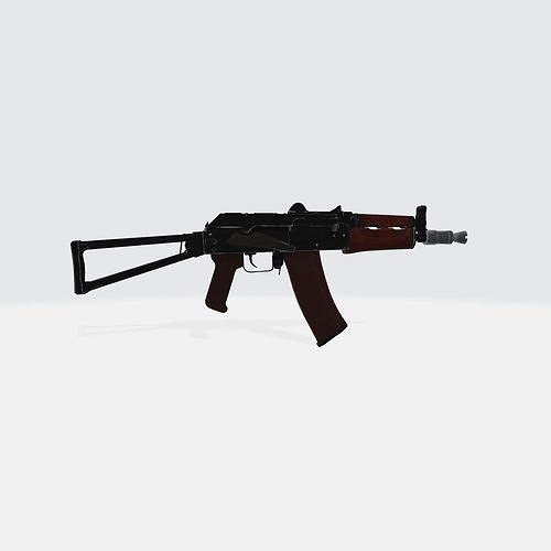 3D model KA74U Gun VR / AR / low-poly | CGTrader