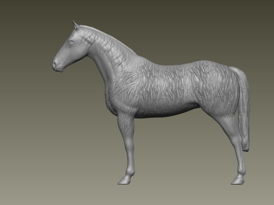 Horse 3D model 3D printable | CGTrader