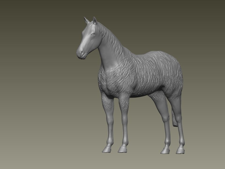 Horse 3D model 3D printable | CGTrader