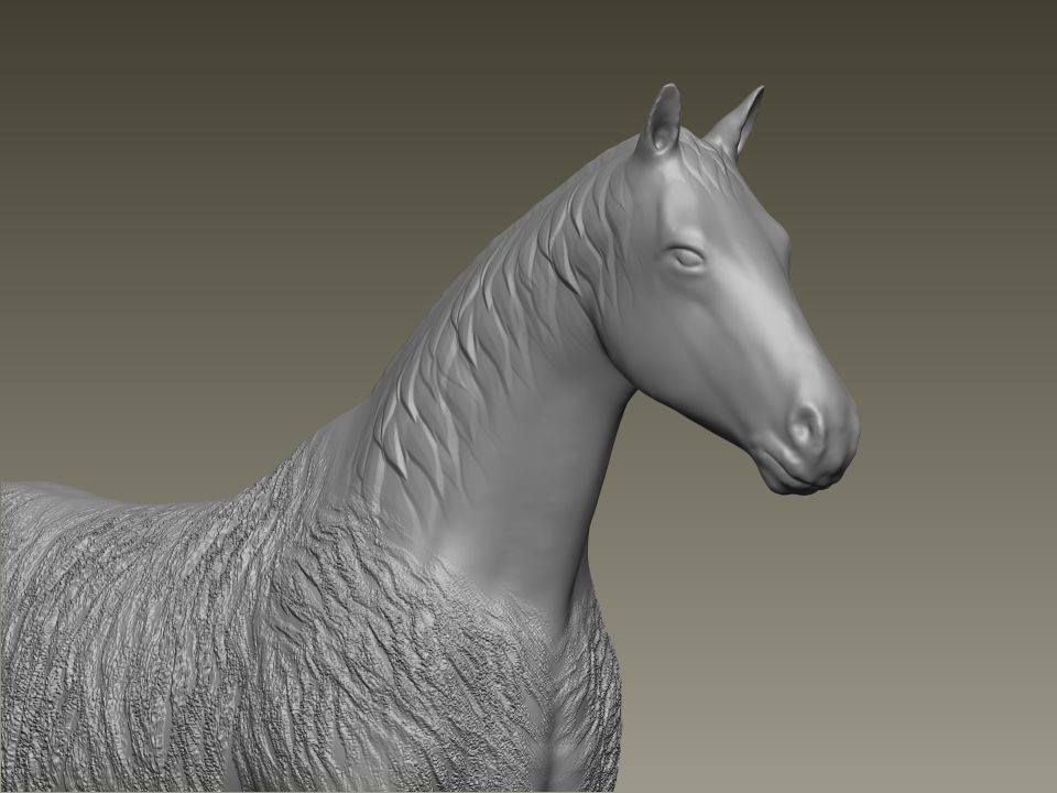 Horse 3D model 3D printable | CGTrader