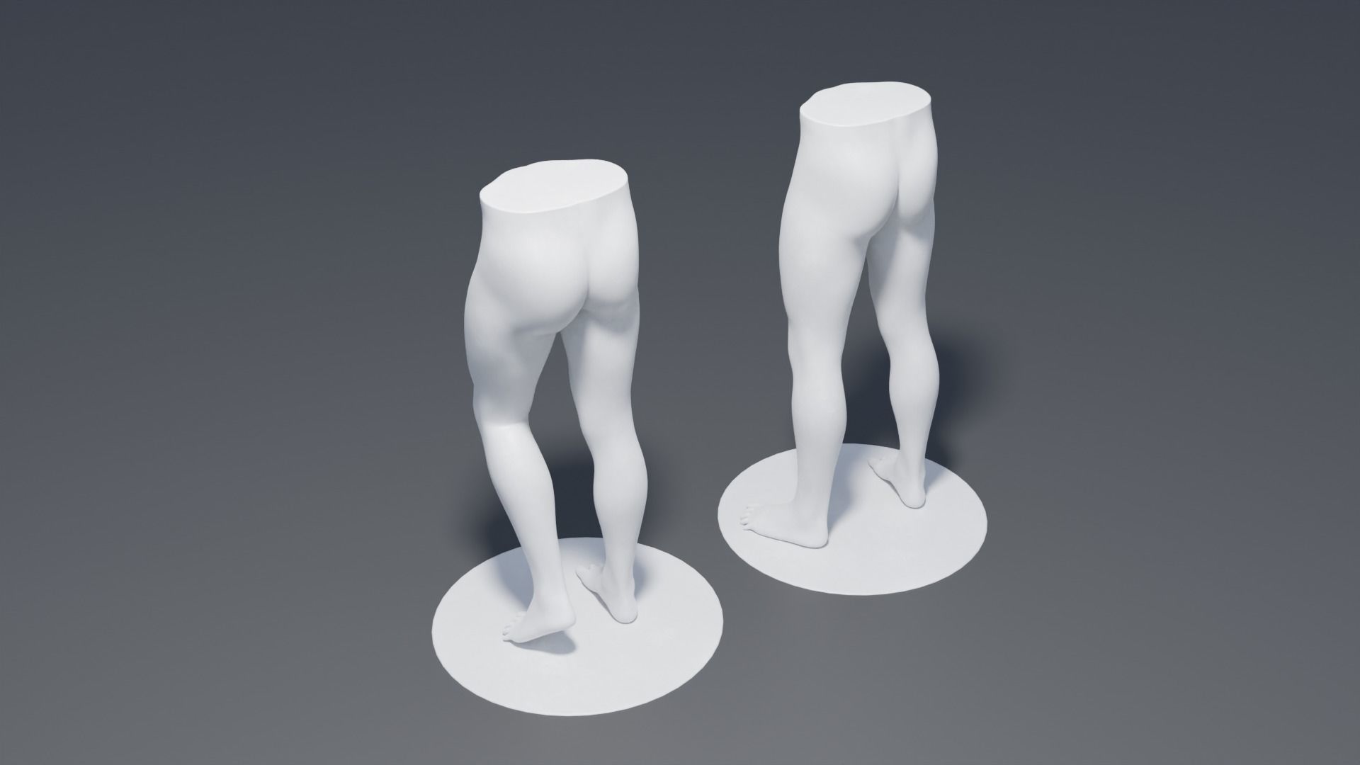 Male Mannequins 4K Textures 3D model rigged | CGTrader