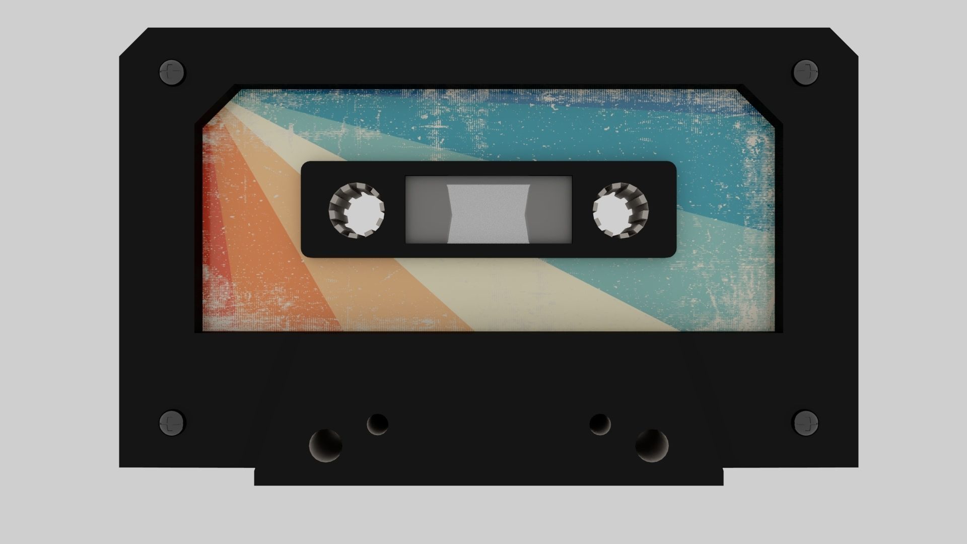 3D model Retro Cassette Tape Model VR / AR / low-poly | CGTrader