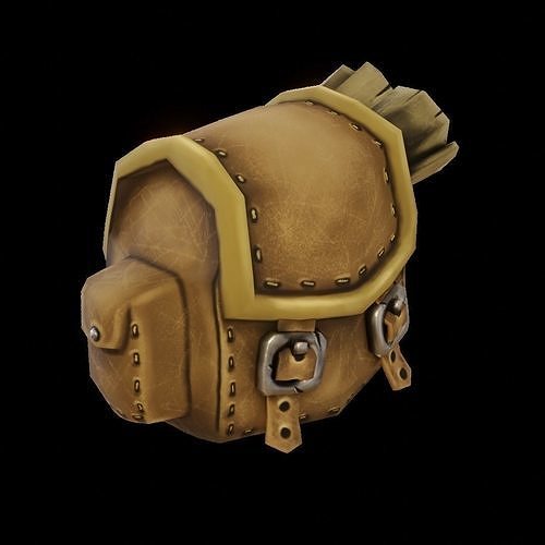 3D model Backpack Low poly VR / AR / low-poly | CGTrader