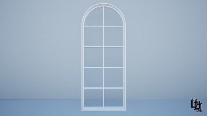 3D model Arched Window VR / AR / low-poly | CGTrader