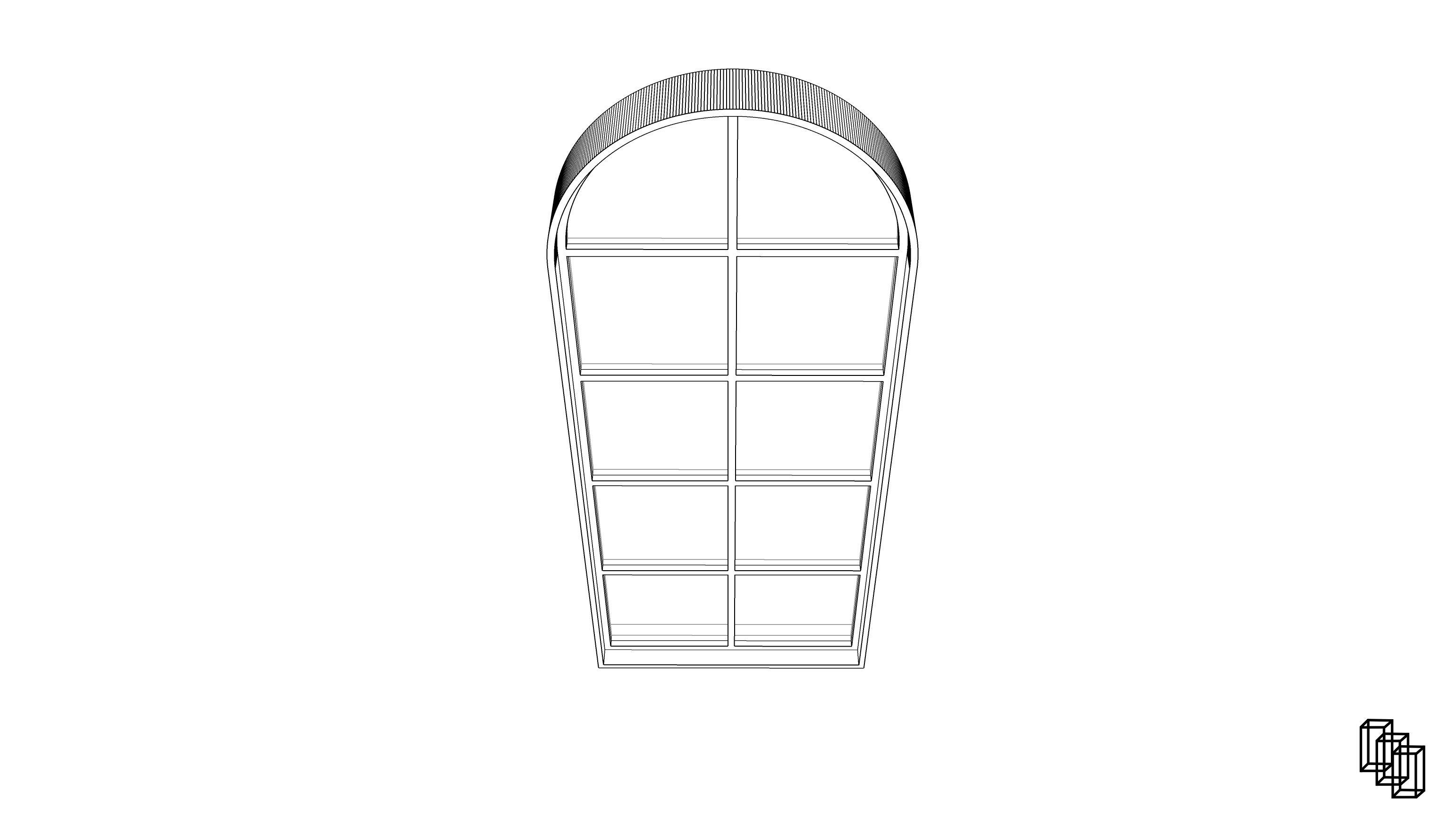 3D model Arched Window VR / AR / low-poly | CGTrader
