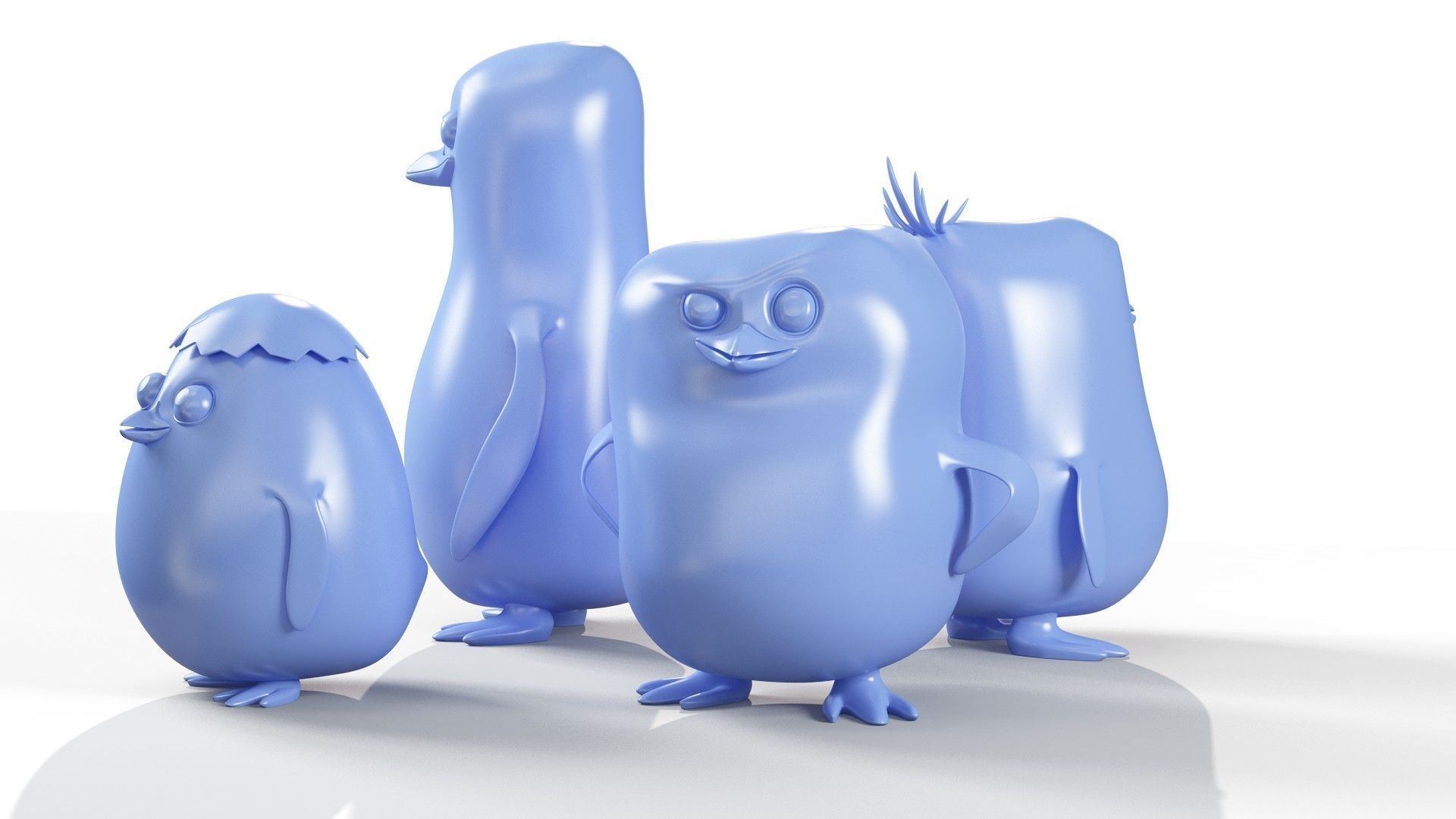 Penguins of Madagascar 3D model | CGTrader