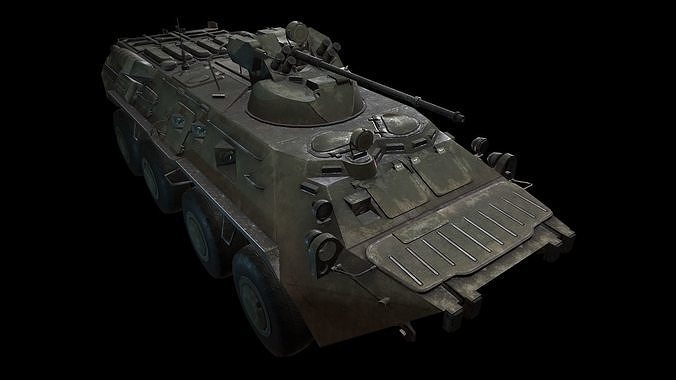 3D model btr 80a VR / AR / low-poly | CGTrader