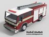Cape Town Fire Engine free 3D model rigged | CGTrader