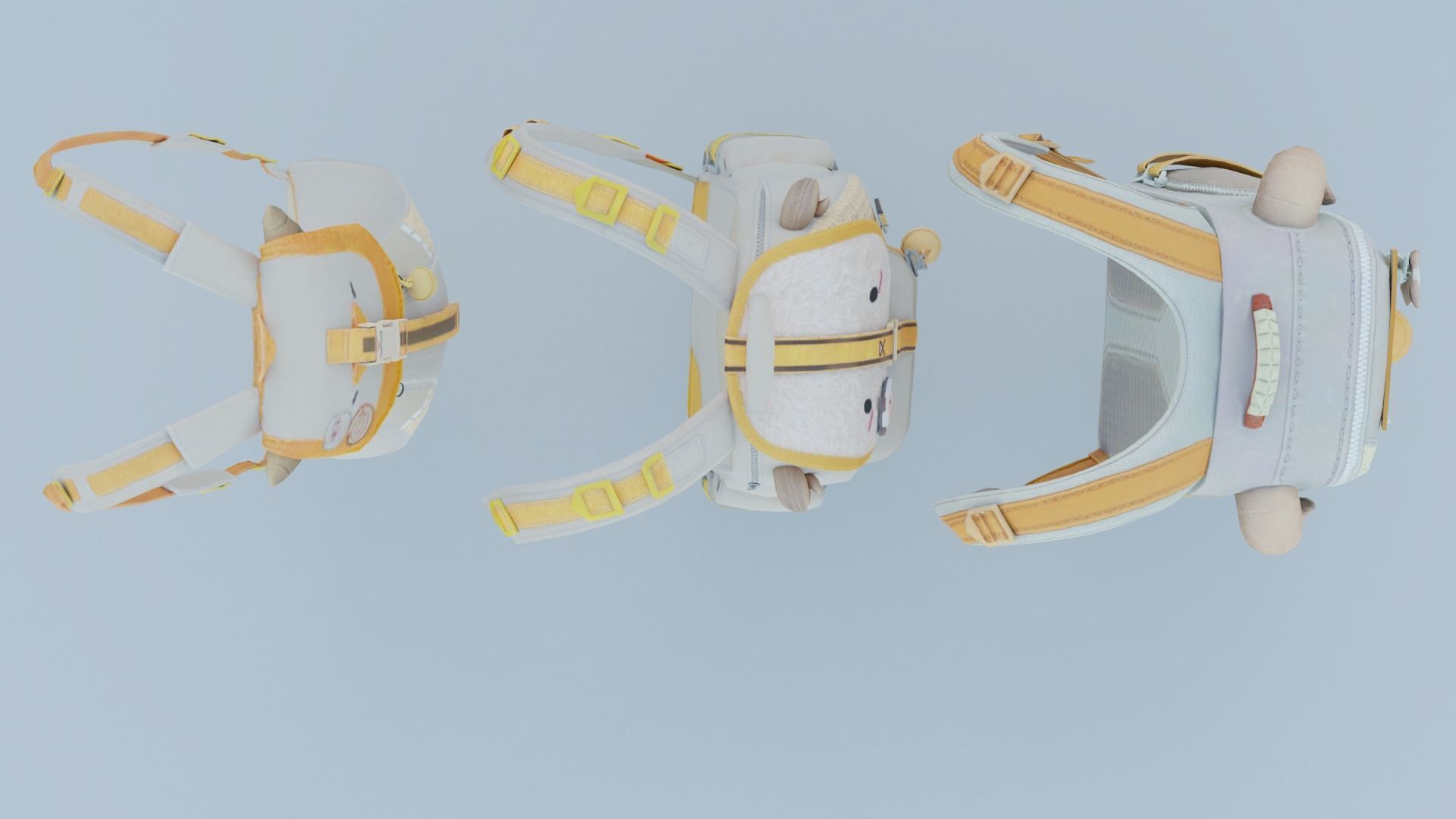 Bag 3x Rdiant Ram backpack 3D model | CGTrader