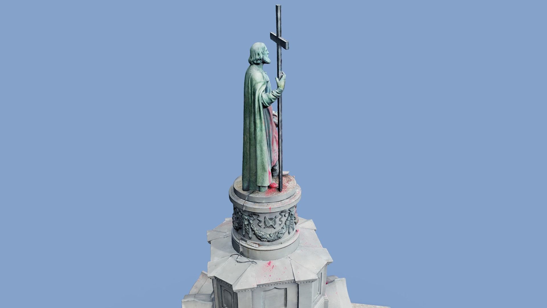 3D model - The Volodymyr Monument - Kyiv Ukraine - usdz gltf obj 3D ...