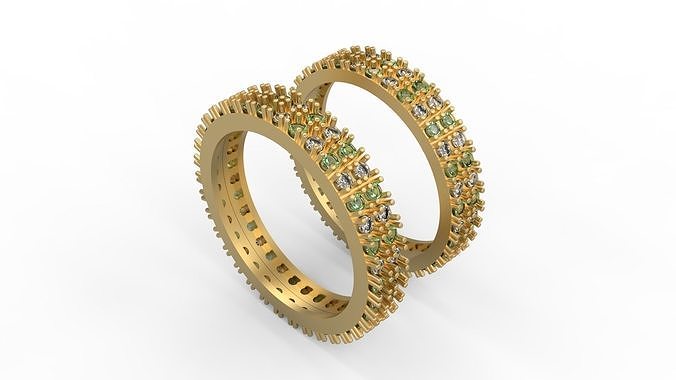Band Ring 167 3D model 3D printable | CGTrader