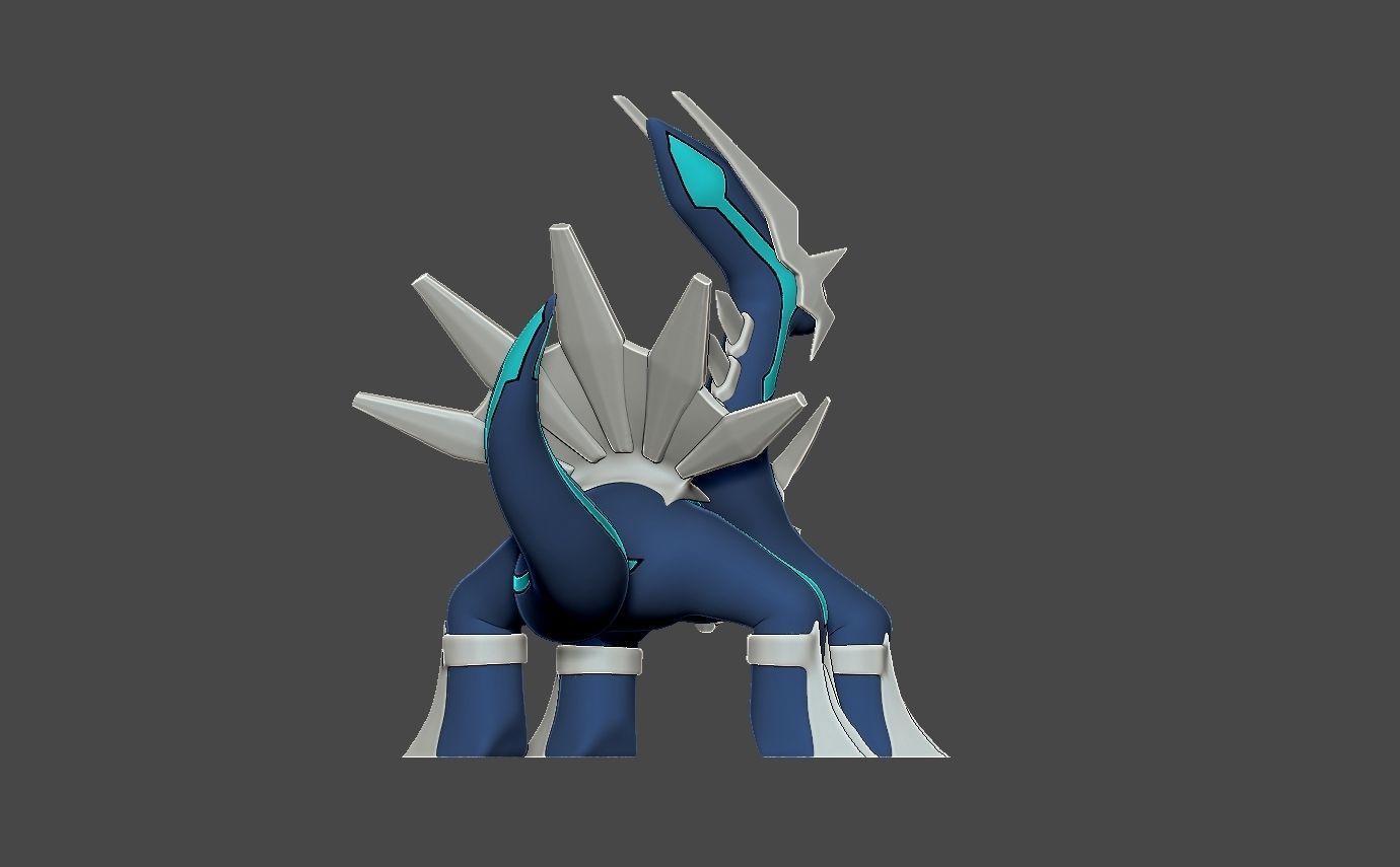 pokemon dialga 3D model 3D printable | CGTrader