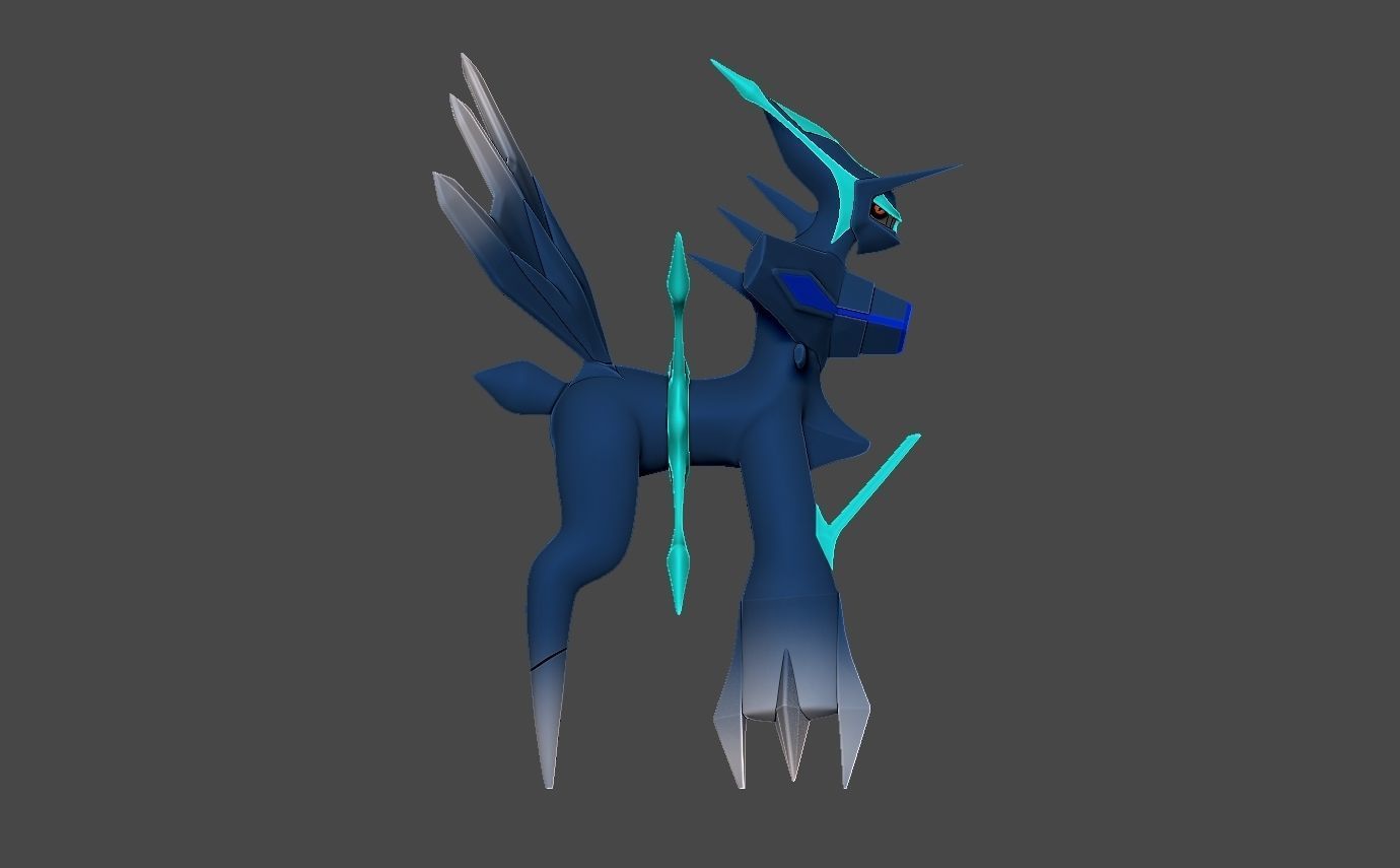 pokemon dialga origin form 3D model 3D printable | CGTrader