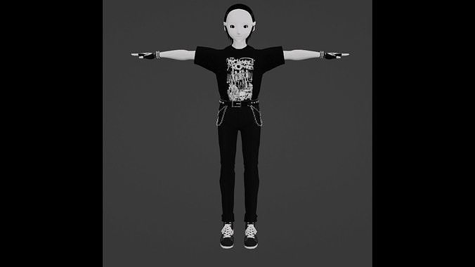 3D model VRChat Male Model VR / AR / low-poly | CGTrader