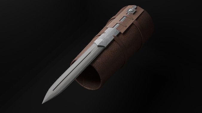 Hidden Blade 3D model | CGTrader
