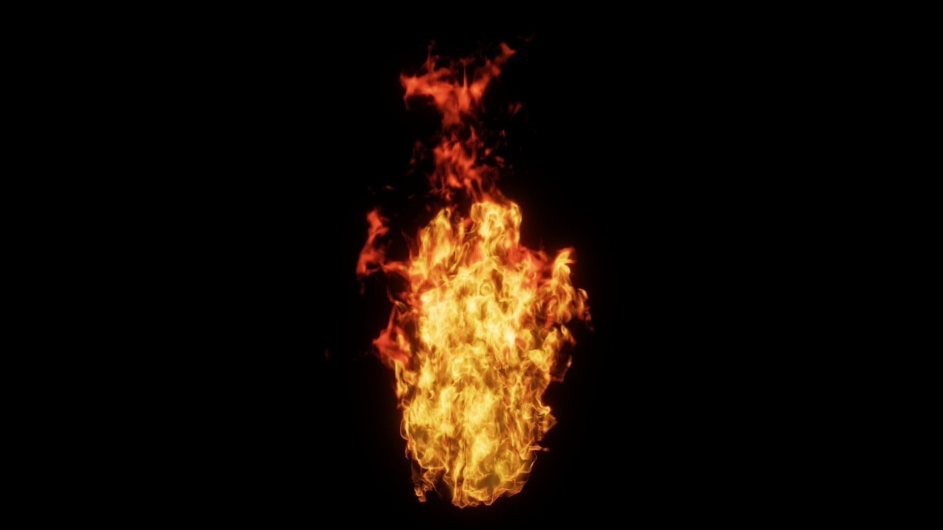 Fire FX 3D model animated | CGTrader
