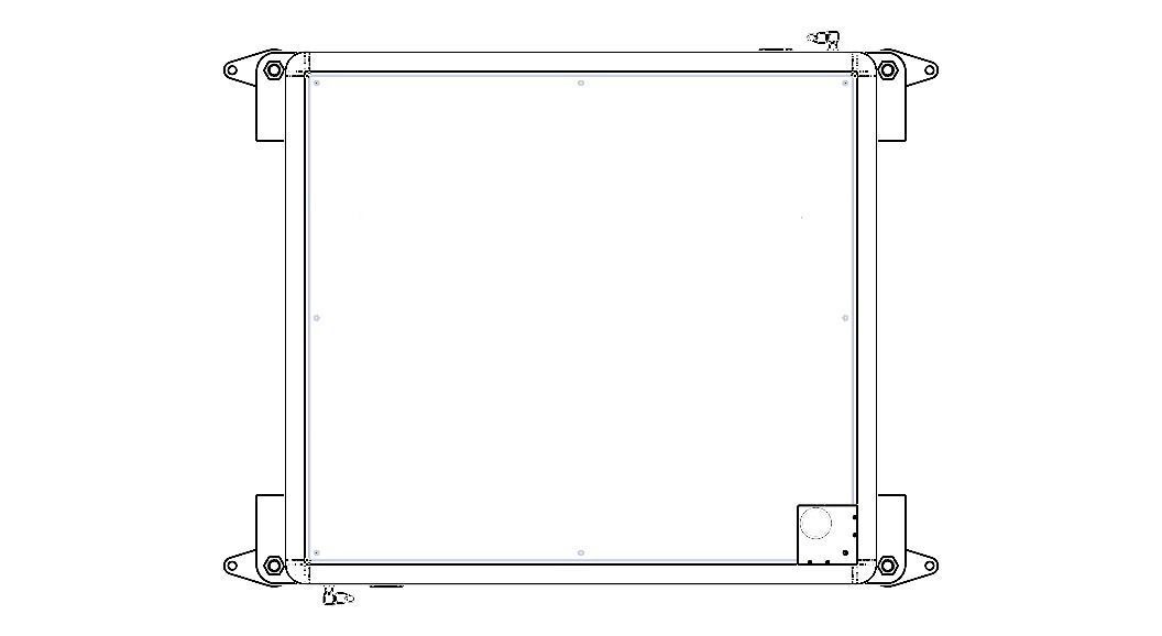 Aluminum Robot Structure - Enclosed 3D model rigged | CGTrader