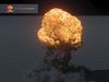 High Resolution Nuclear Blast 3D model animated | CGTrader