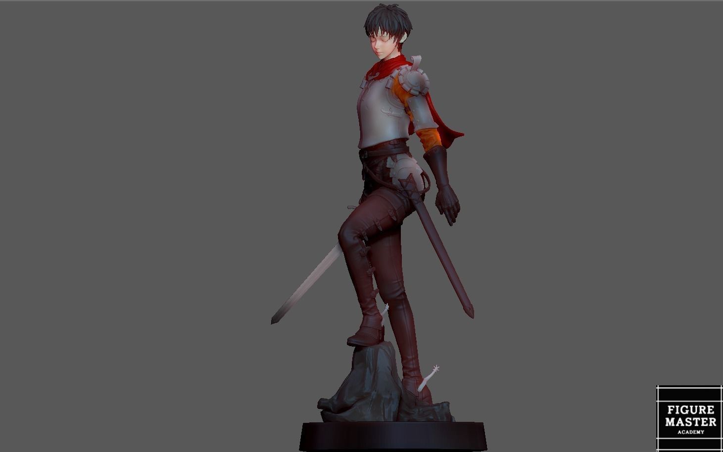 BERSERK CASCA FANTASY ANIME SWORD CHARACTER 3D PRINT MODEL 3D model 3D ...