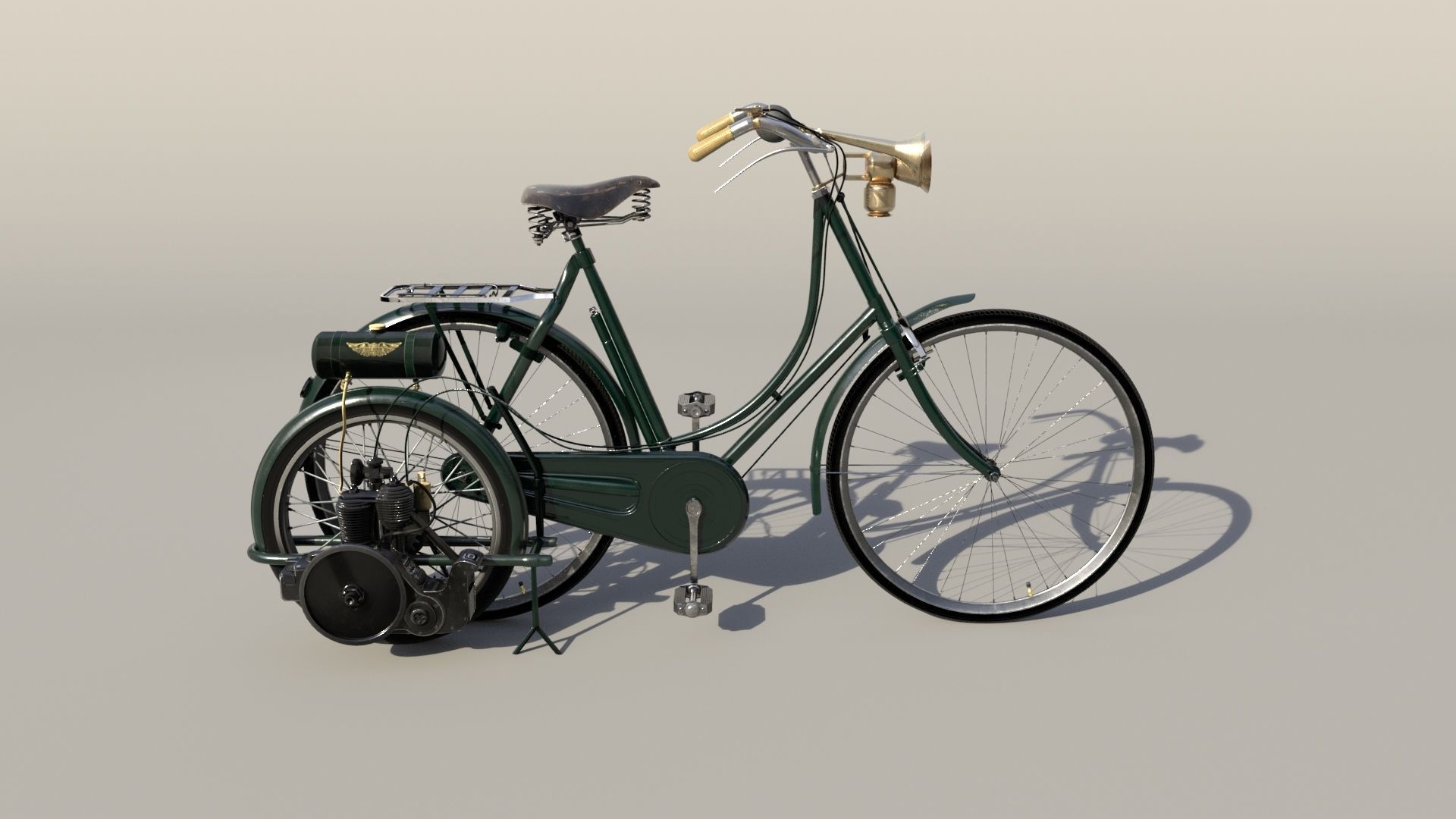 Vinatge Cycle 3D model | CGTrader