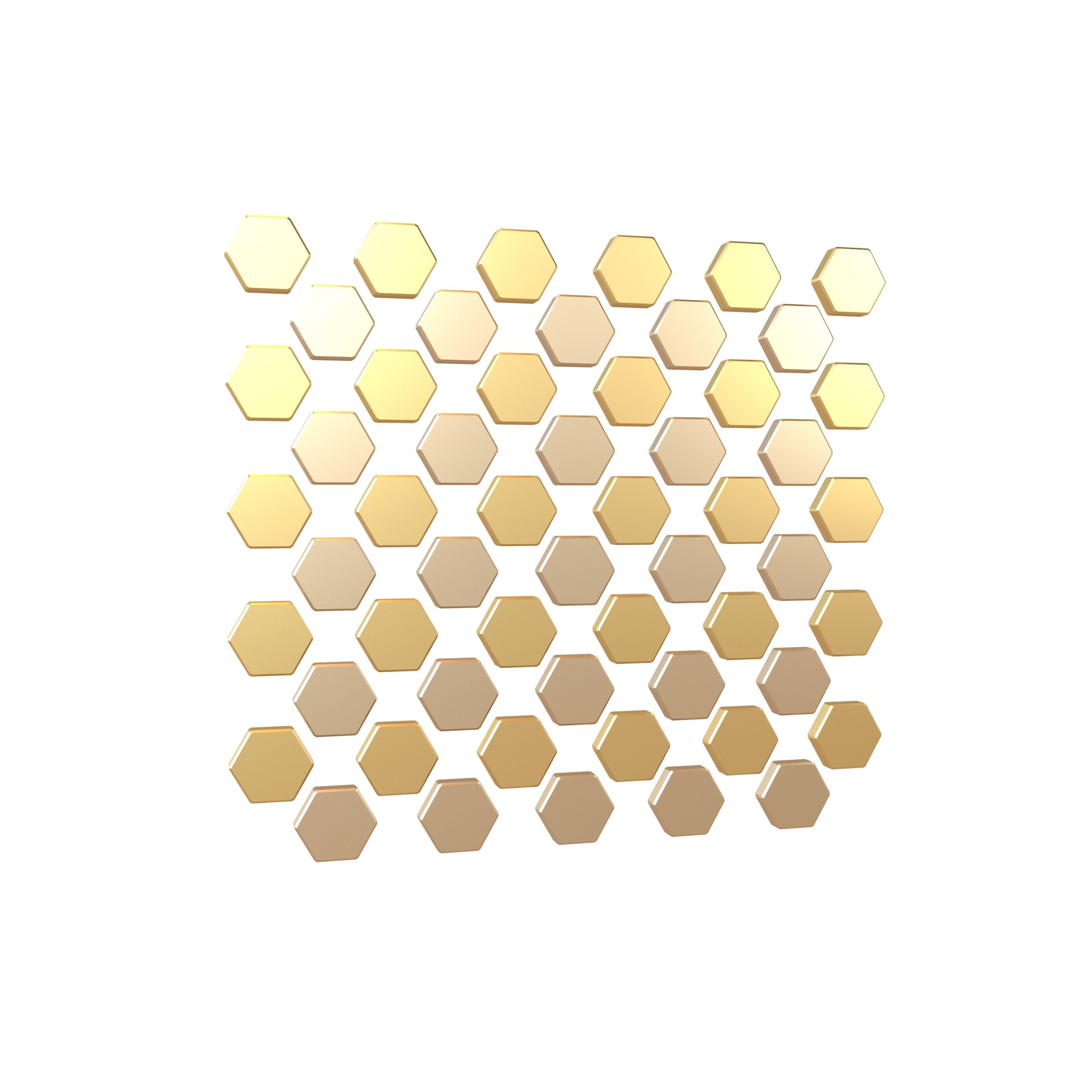 3D model Hexagon Design Element V1 004 VR / AR / low-poly | CGTrader