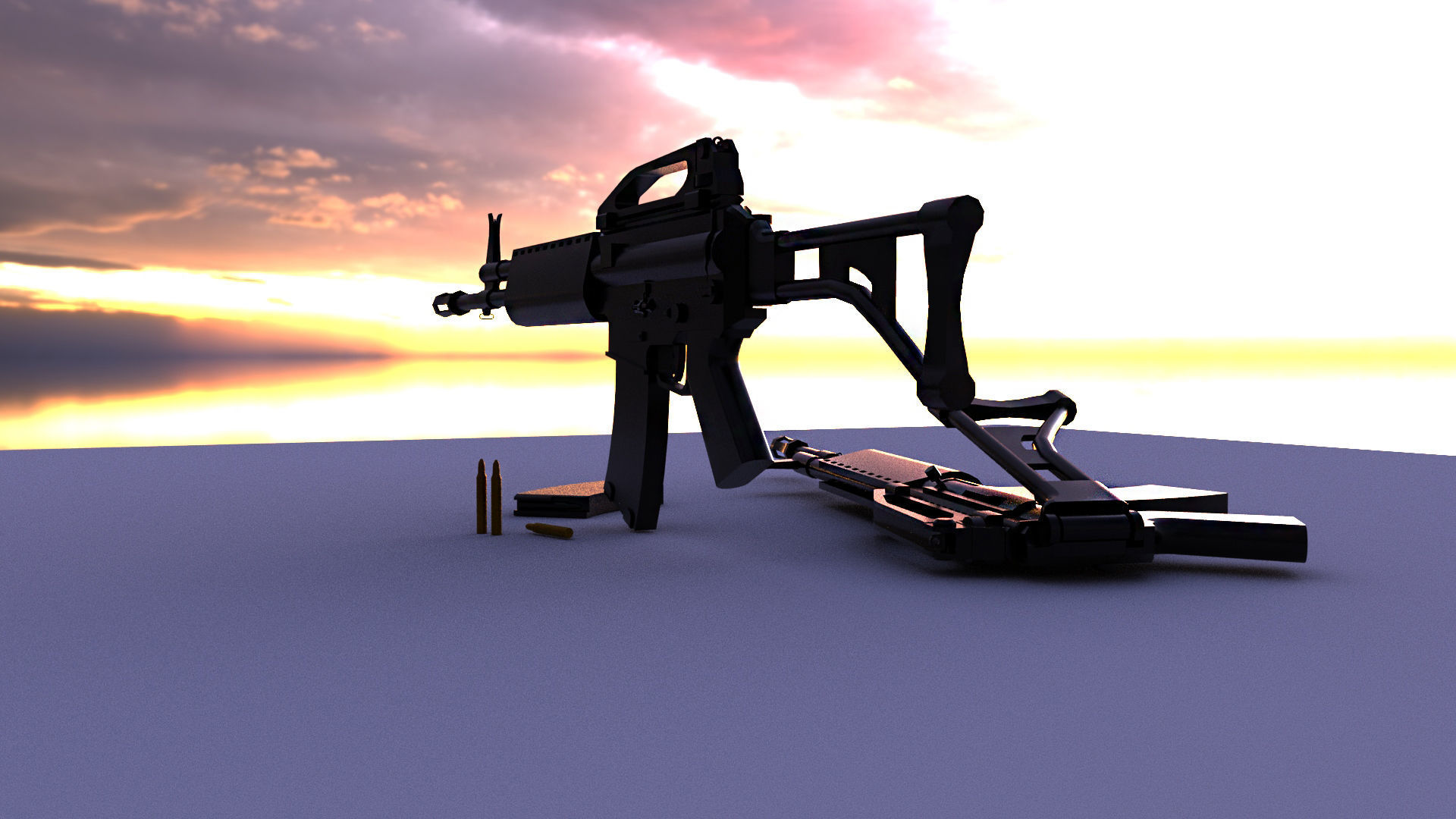 Pindad SS2 V2 3D model | CGTrader