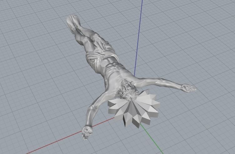 Jesus christ statue Model 3709 3D model 3D printable | CGTrader