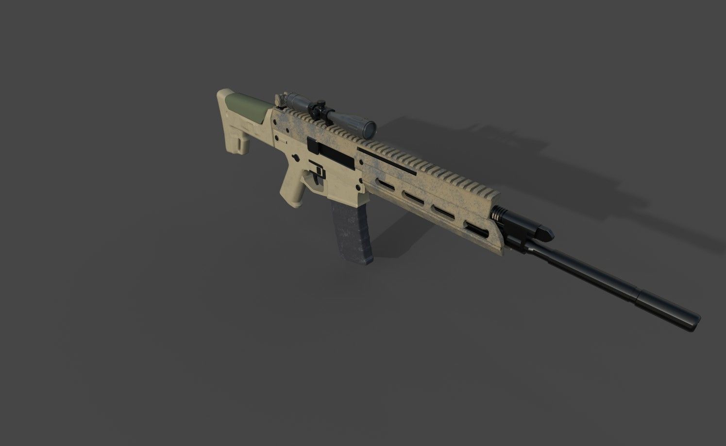 3D model 3D Rifle Models VR / AR / low-poly | CGTrader