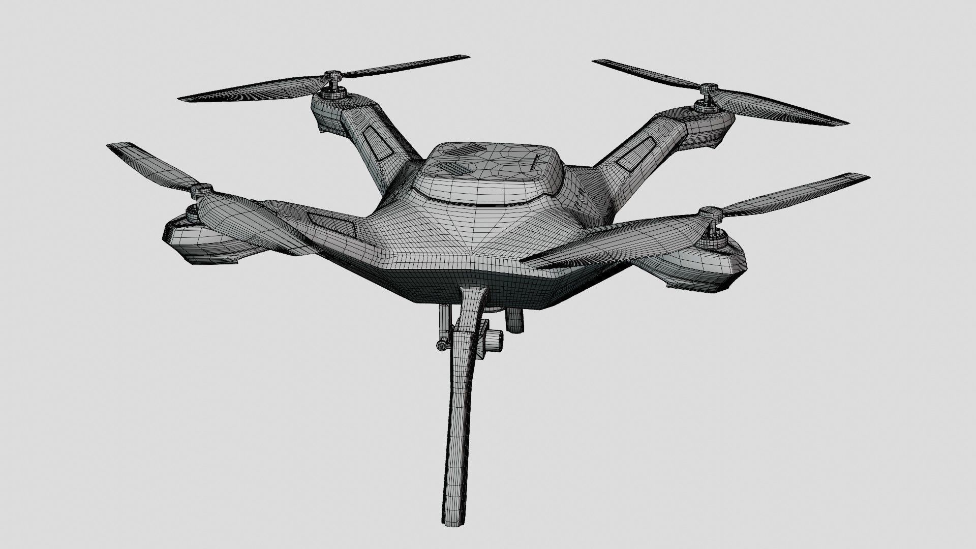 3D model Simple Drone Free VR / AR / low-poly | CGTrader