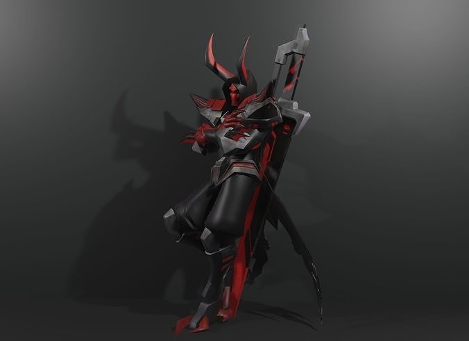 ghost shadow 3D model animated rigged | CGTrader