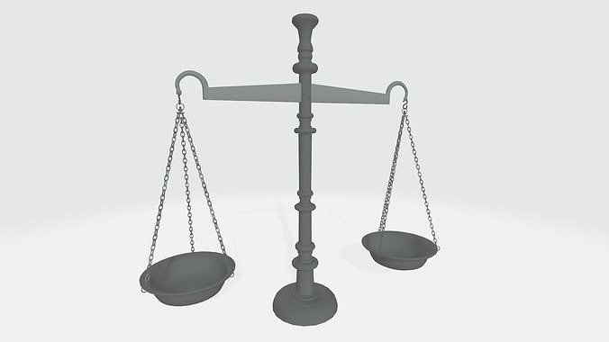 3D model WEIGHING SCALE - TARAJU VR / AR / low-poly | CGTrader