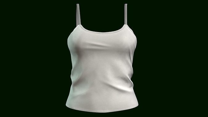 Tank Top 3D model | CGTrader