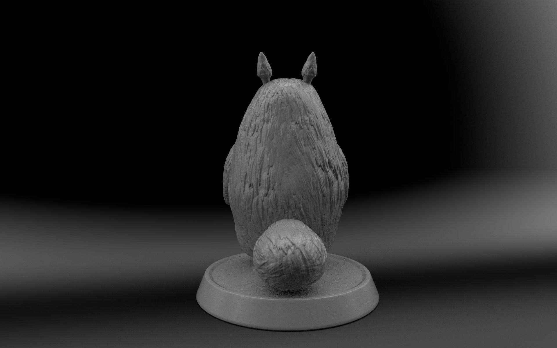 Totoro 3D model 3D printable | CGTrader