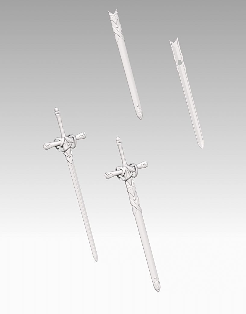 Fate series Ruler Jeanne 3D model 3D printable | CGTrader