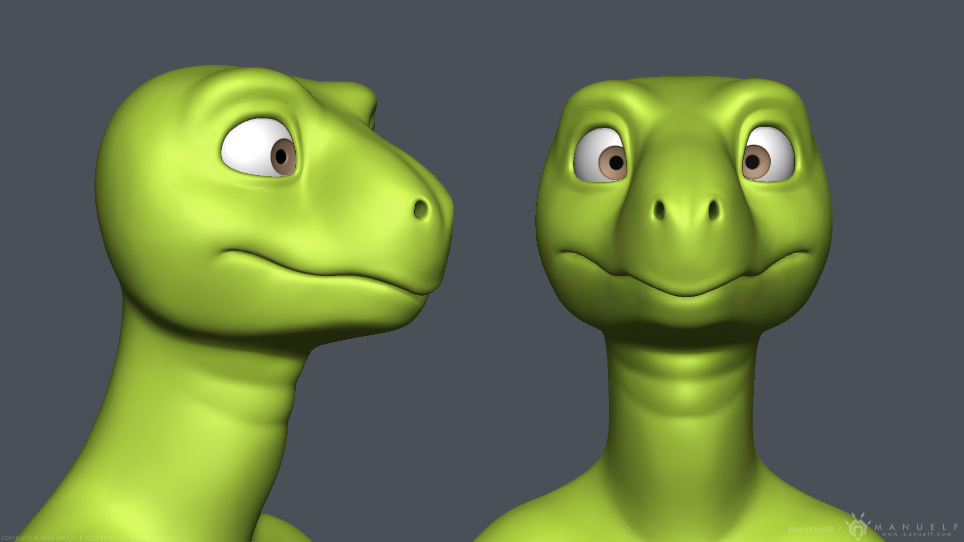 Stylized Cartoon Turtle - Biped 3D model | CGTrader