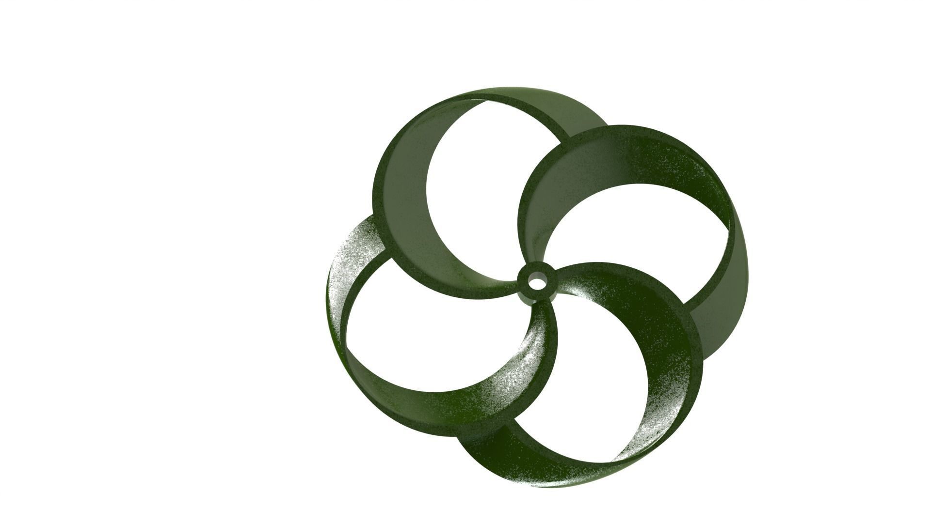 Toroidal propeller 3D print model 3D model 3D printable | CGTrader