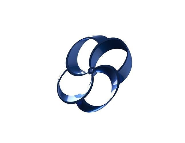 Toroidal propeller 3D print model 3D model 3D printable | CGTrader